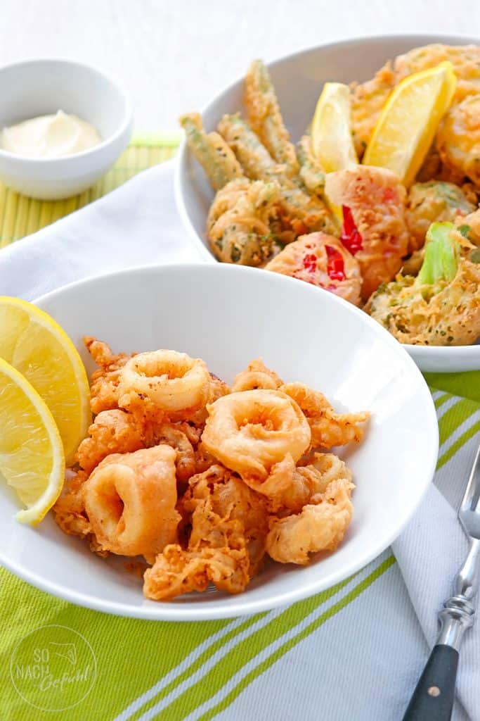 Fritto Misto – Calamari und Gemüse im Backteig - So nach Gefühl